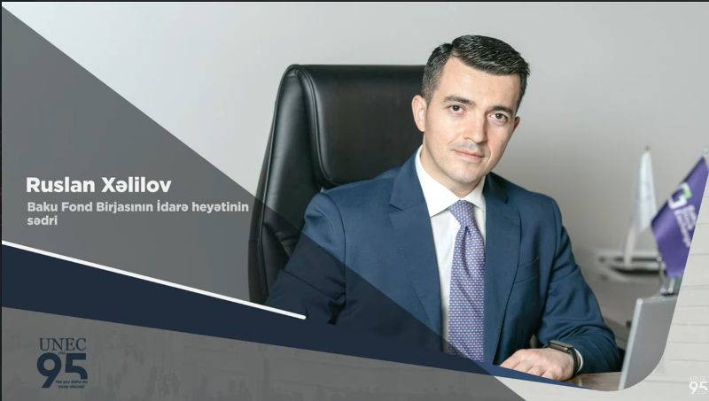 Fəxri Məzunlar UNEC-in 95 illik yubileyini təbrik edir: Ruslan Xəlilov ...