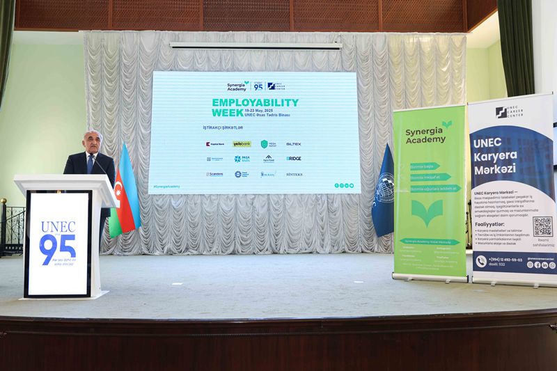 İşəgötürənlər UNEC-də: “Məşğulluq həftəsi”nə start verildi!