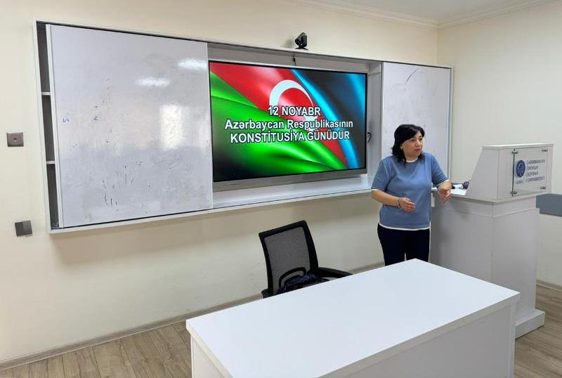 UNEC-də Konstitusiya Gününə həsr olunmuş tədbir keçirilib